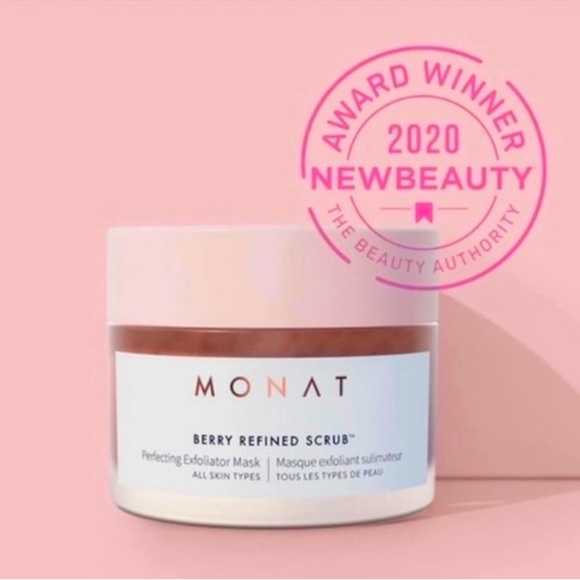 MONAT GLOBAL | Skincare | New In Box Monat Berry Refined Scrub | Poshmark